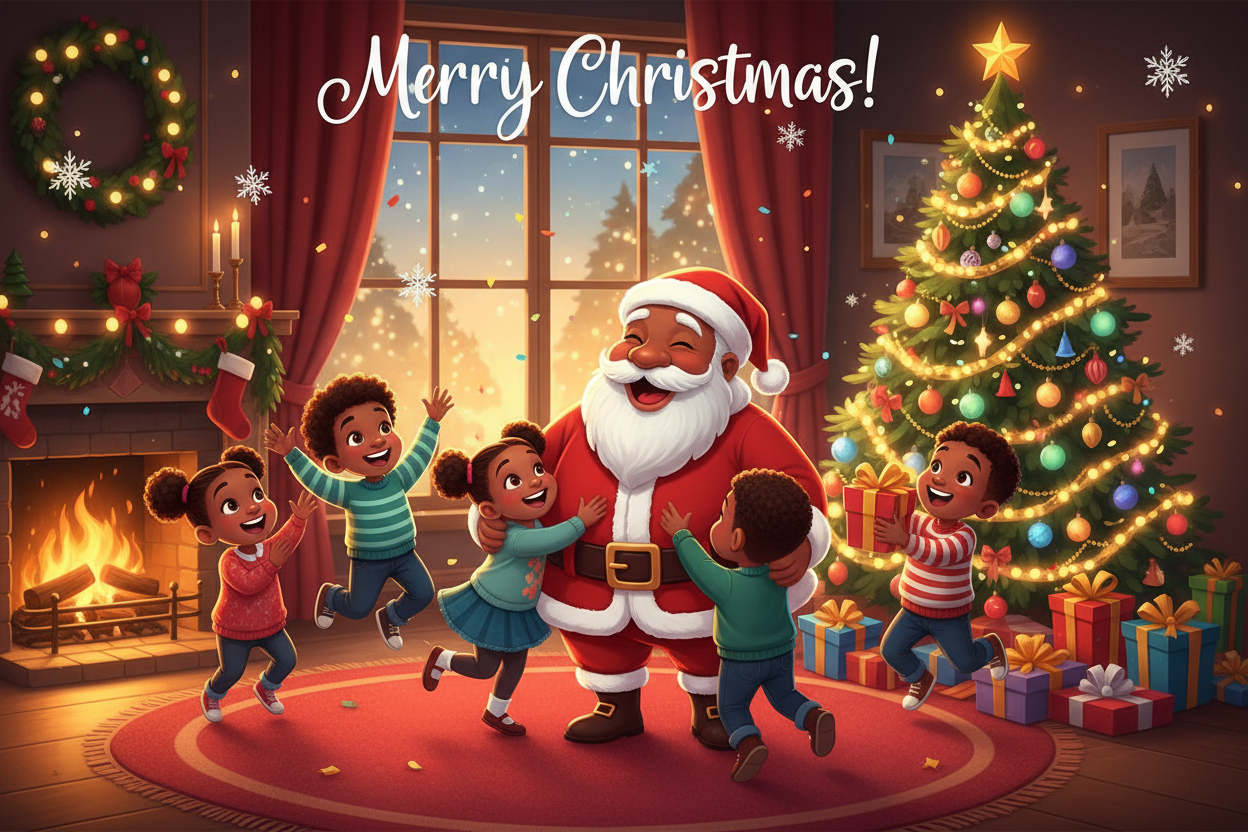 The Importance of Black Santa Representation During the Holidays – The ...